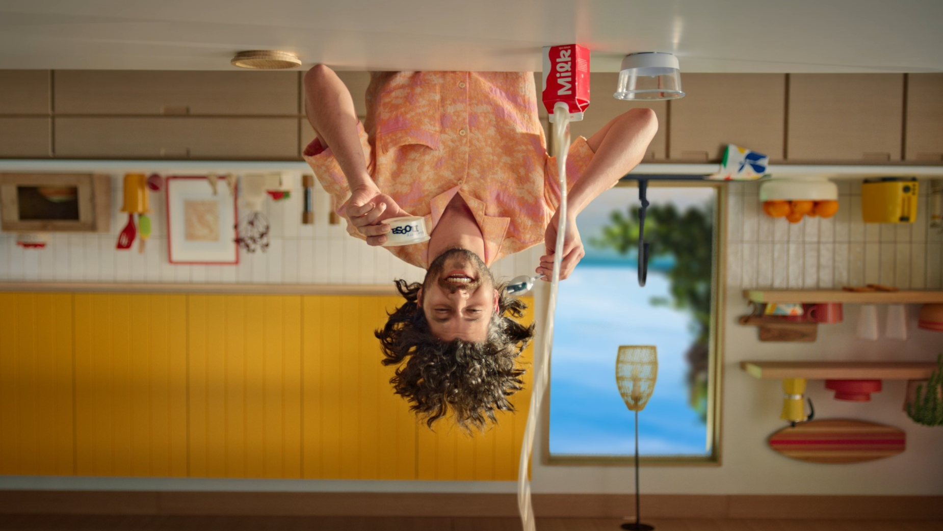 Noosa Yoghurt Goes Upside Down to Celebrate Its Aussie Roots | LBBOnline