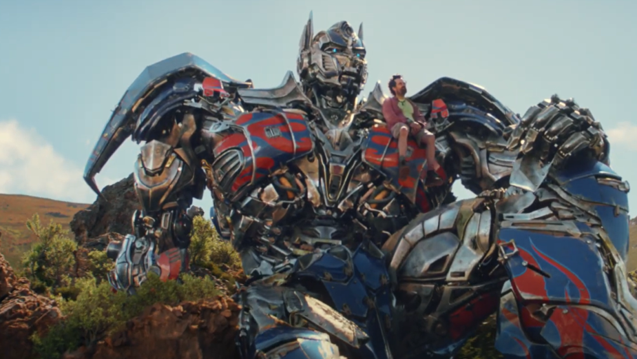 Optimus Prime Takes Some Time off from Saving the World in Direct Line ...