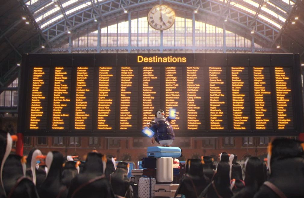 Platoon of Penguins Help Britain Get Connected in New British Gas Spot ...