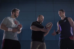 Rugby Stars Chris Robshaw & George North Face Off for MaxiNutrition ...