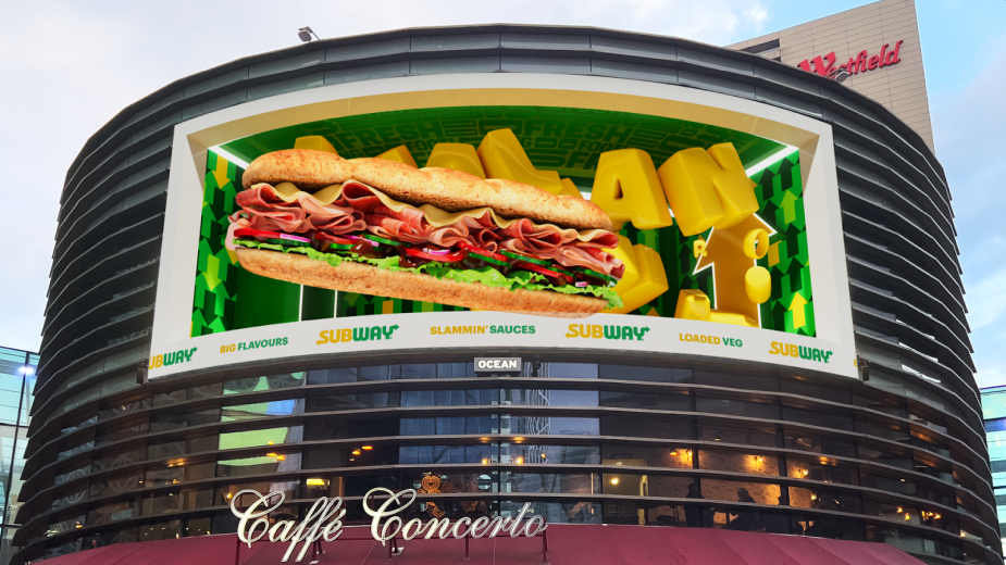 Witness Your Dream Sub Built On-Screen with Subway’s Fully Interactive ...