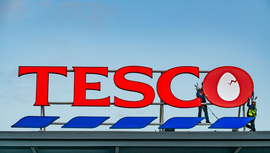 Tesco Has Given Its Iconic Logo an Easter Makeover in Campaign from BBH ...