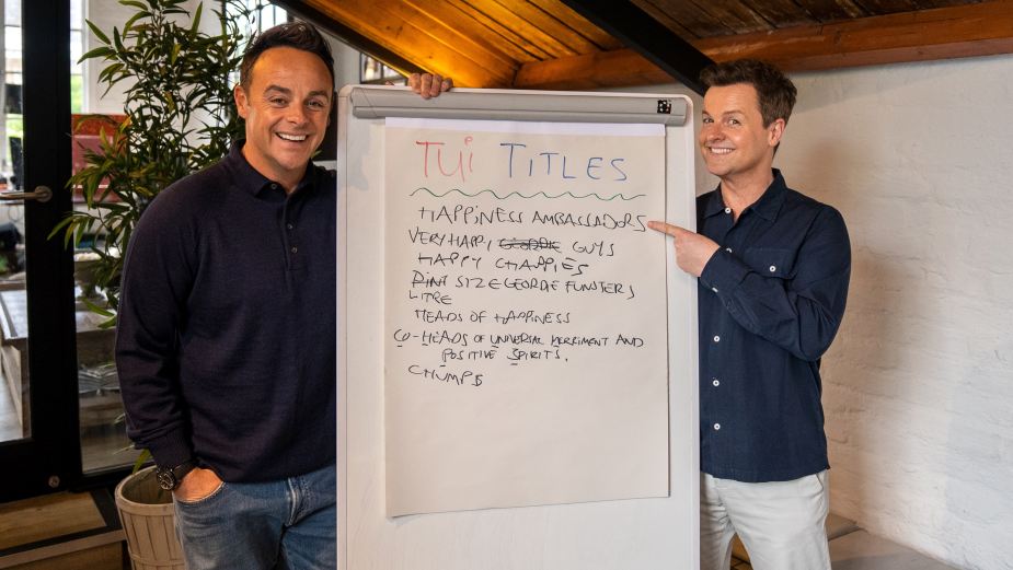 TUI Hires Ant & Dec as ‘Happiness Ambassadors’ in Campaign by Leo ...
