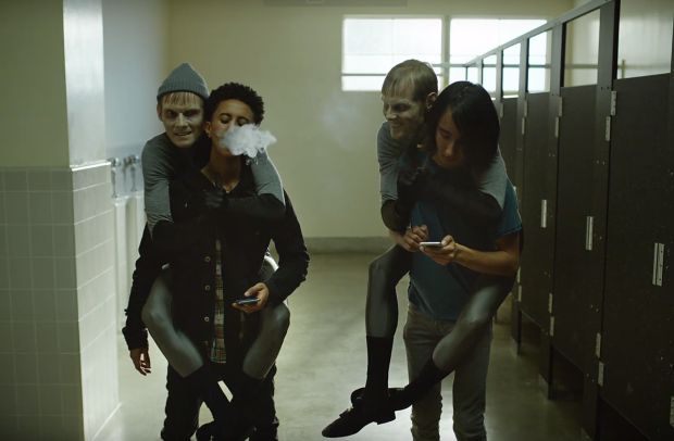 This Campaign Personifies Vaping as Creepy Men on Teens' Backs | LBBOnline