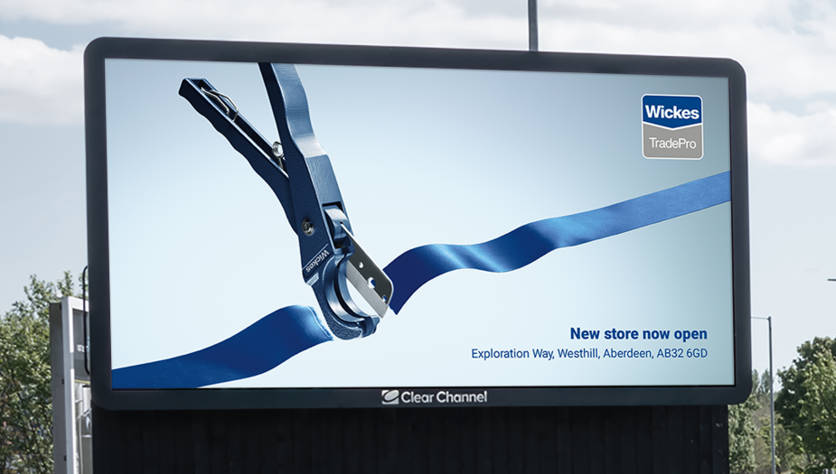 Wickes Celebrates Aberdeen Store Opening with Ribbon-Cutting OOH ...