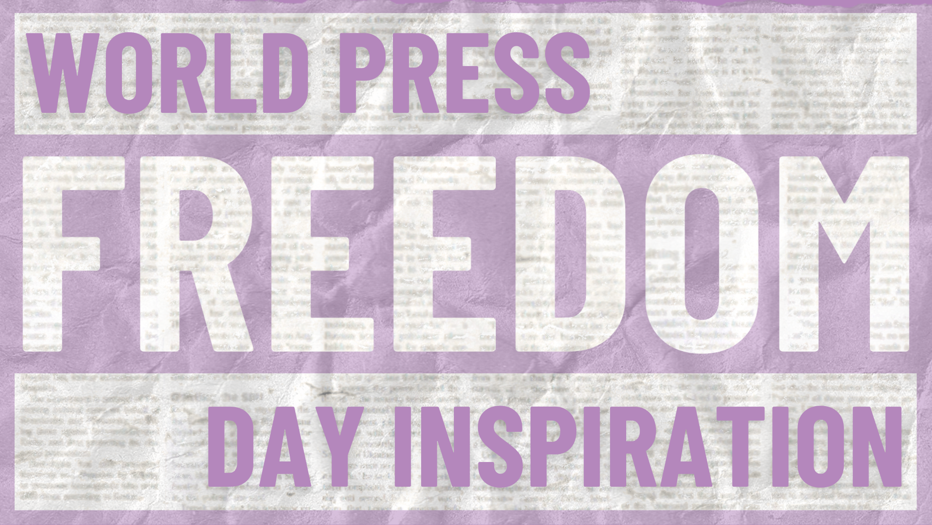 World Press Freedom Day: Creativity’s Defence of Journalism | LBBOnline