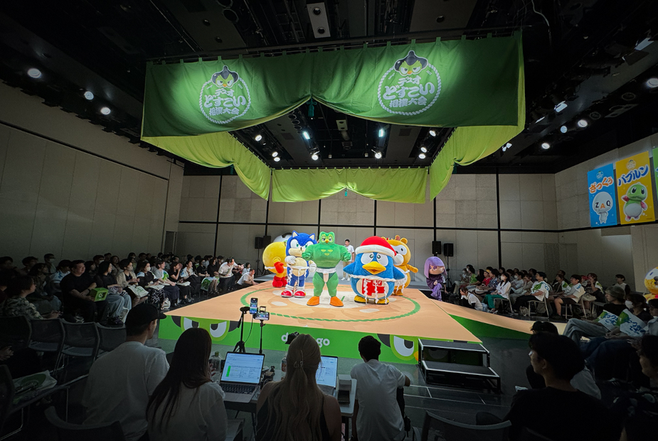 Duolingo's Iconic Owl Stages Mascot Sumo Showdown in Tokyo | LBBOnline