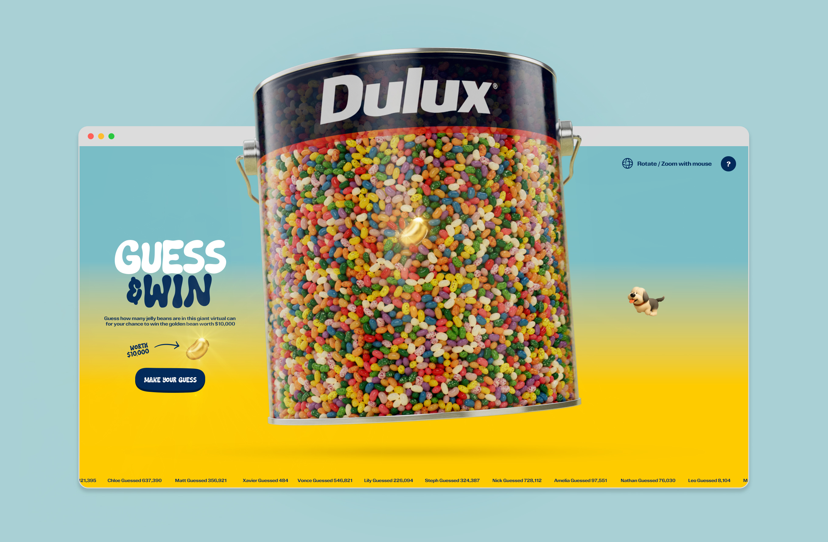 Dulux Holds Australia's Biggest-Ever Jelly Bean Guessing Competition in Revived Campaign | LBBOnline