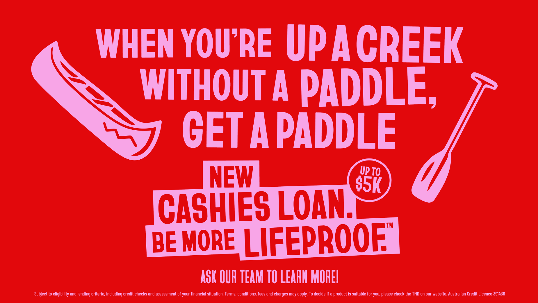 Cash Converters Uses Bold Typography, Aussie Colloquialisms to Launch ...