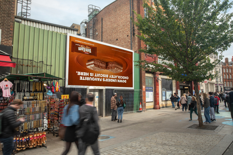 Tim Tam's Upside Down Billboards Bring Taste of Australia to UK | LBBOnline