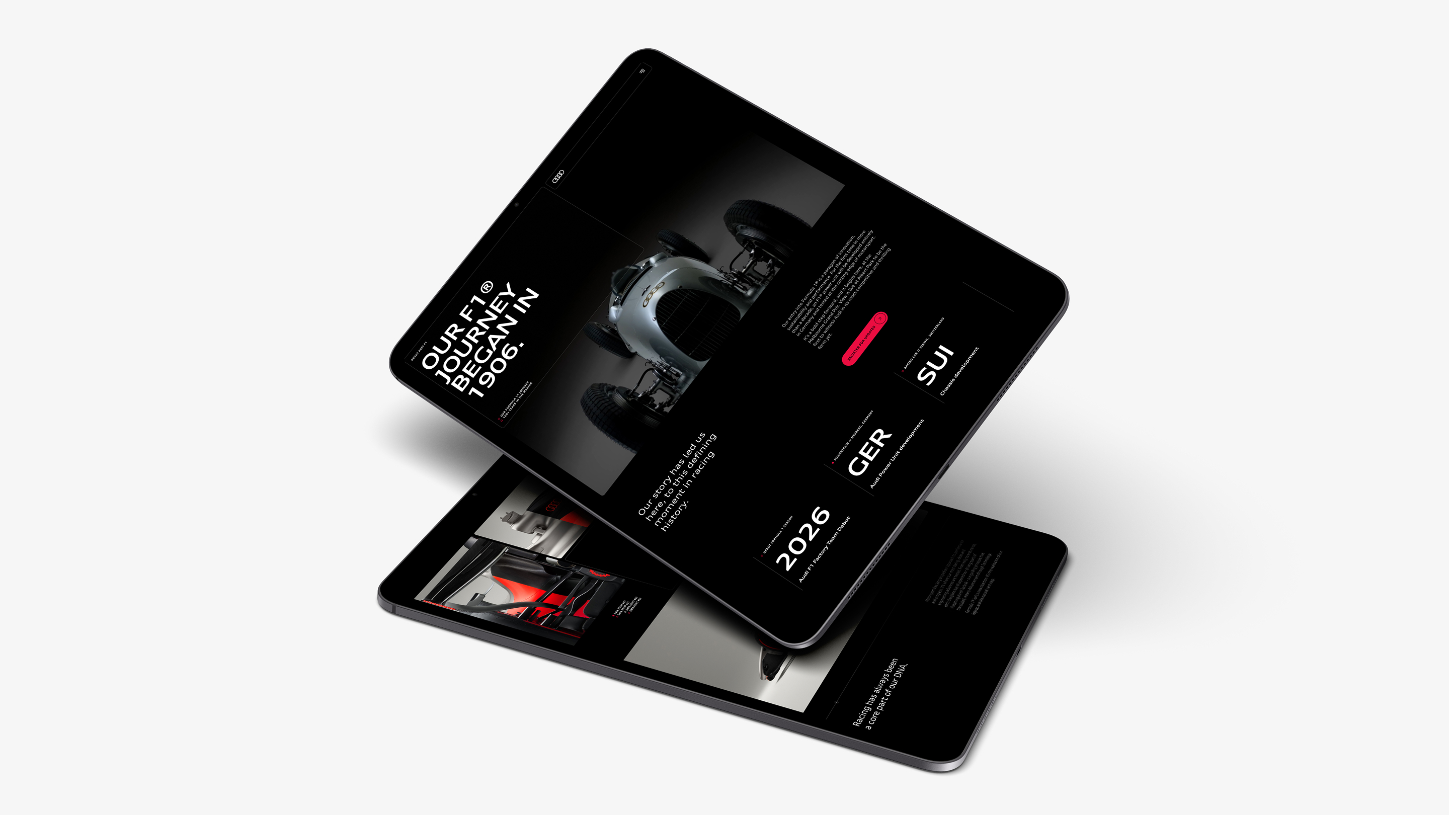 Audi Launches Website Ahead of Formula 1 Entry | LBBOnline