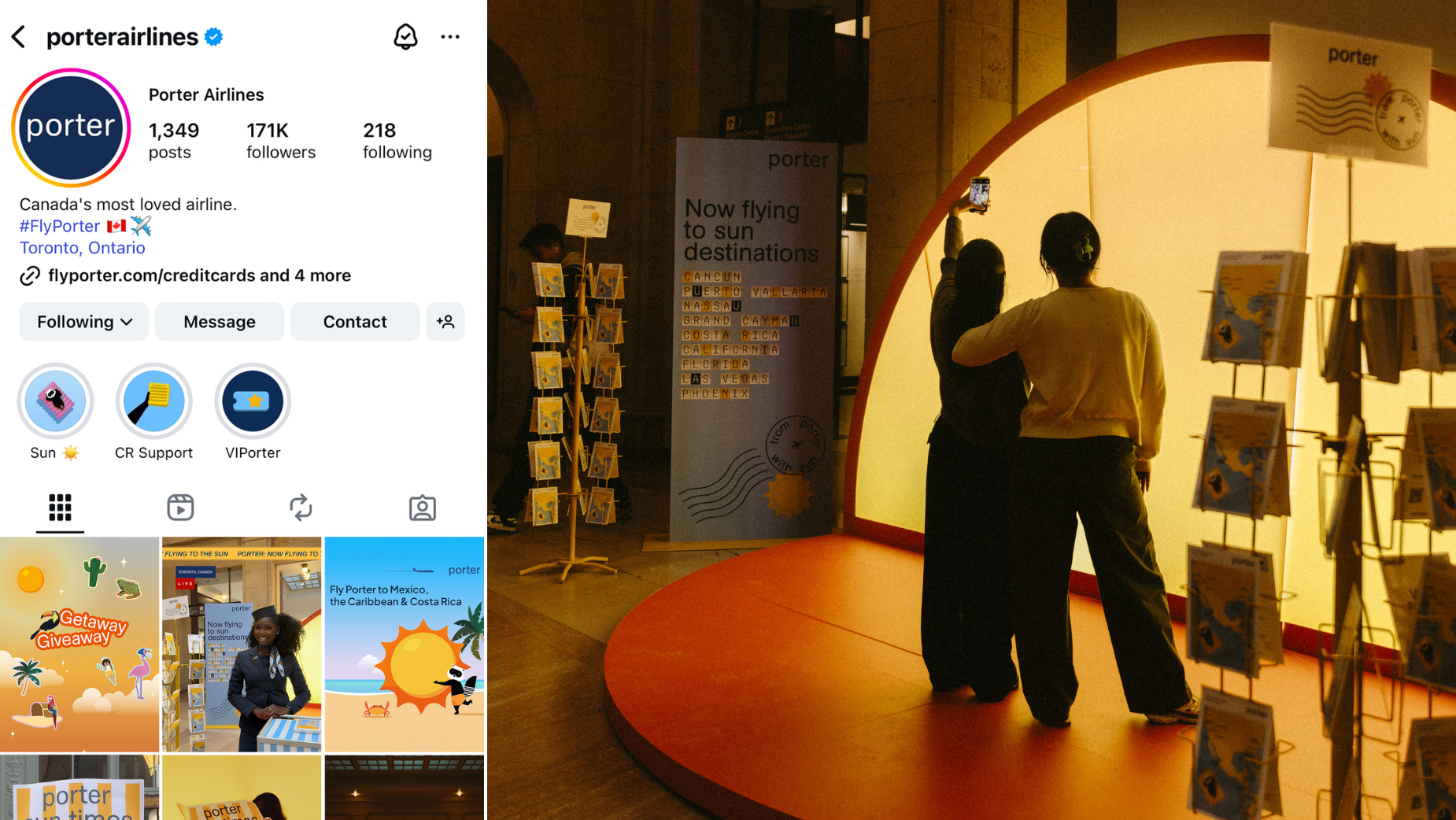 Academy and Porter Airlines Turn Seasonal Gloom into a Moment of Brand ...