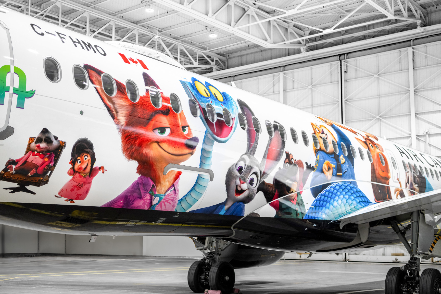 Air Canada Unveils ‘Zootopia 2’ Themed Aircraft Livery | LBBOnline