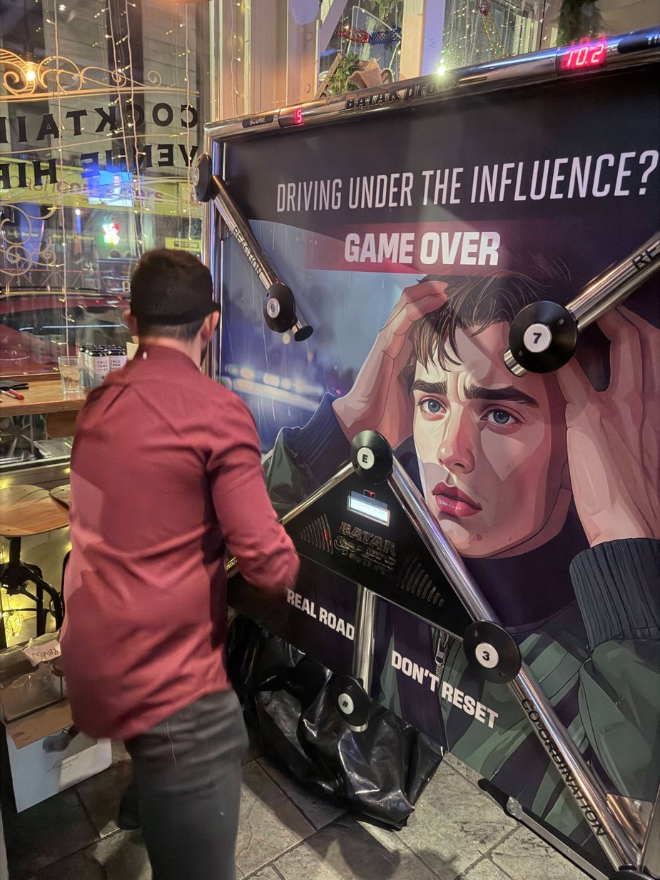This Gaming Activation Engages Young Men with Road Safety | LBBOnline