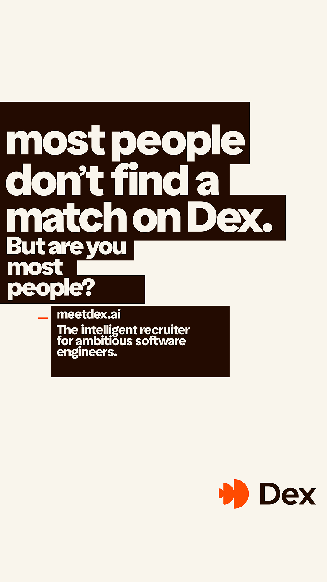 Dex Speaks the Language of Code in OOH Recruitment Campaign | LBBOnline