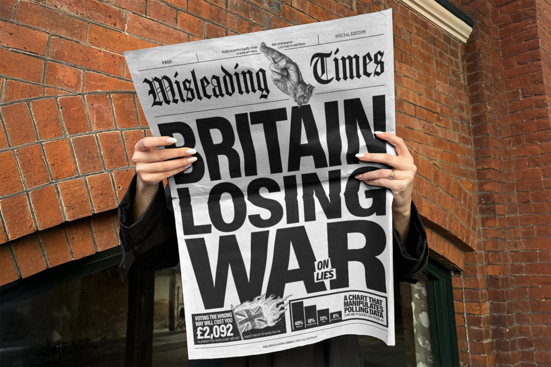Clemenger Prints Newspaper, 'The Misleading Times', to Expose Lack of ...