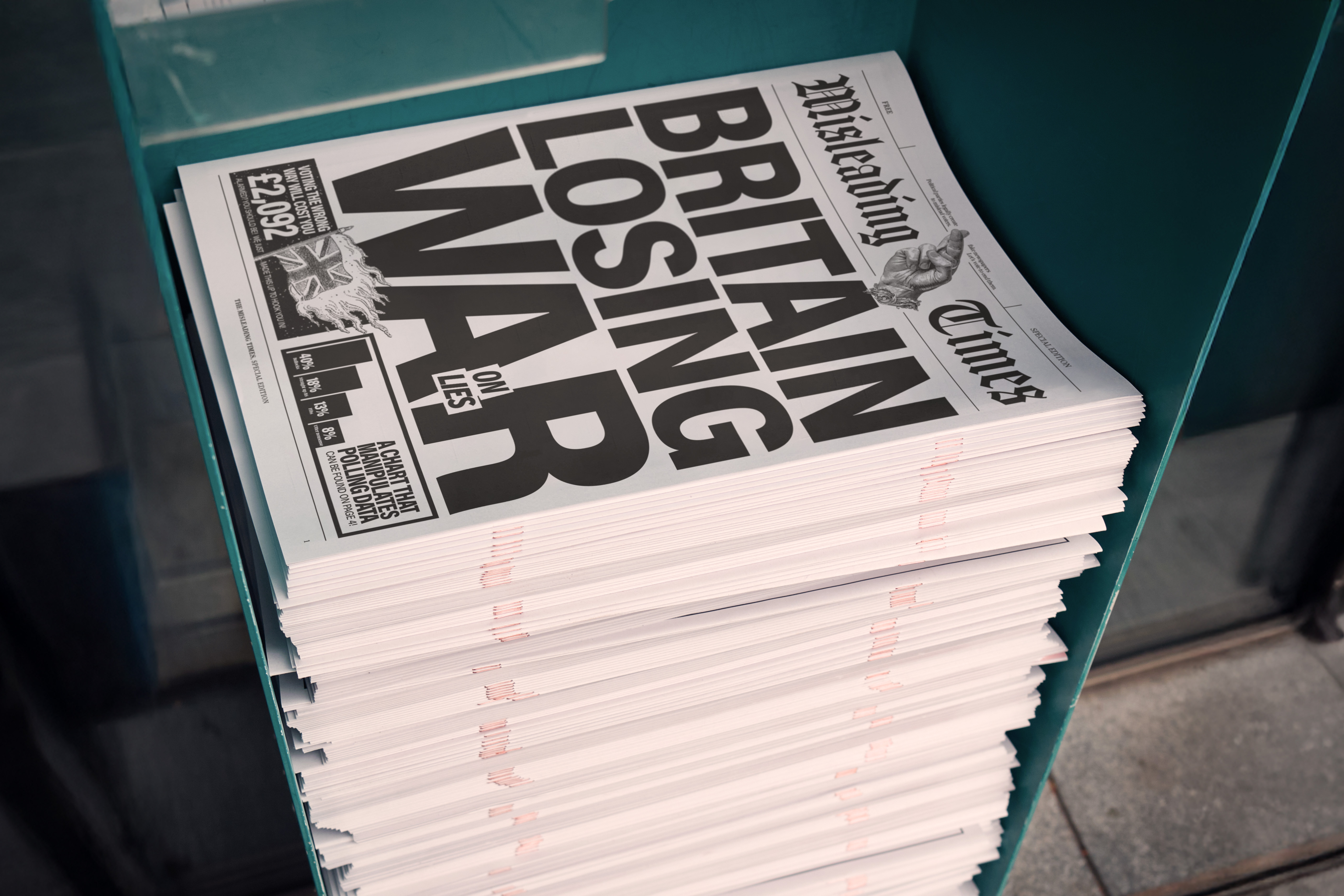 Clemenger Prints Newspaper, 'The Misleading Times', to Expose Lack of ...