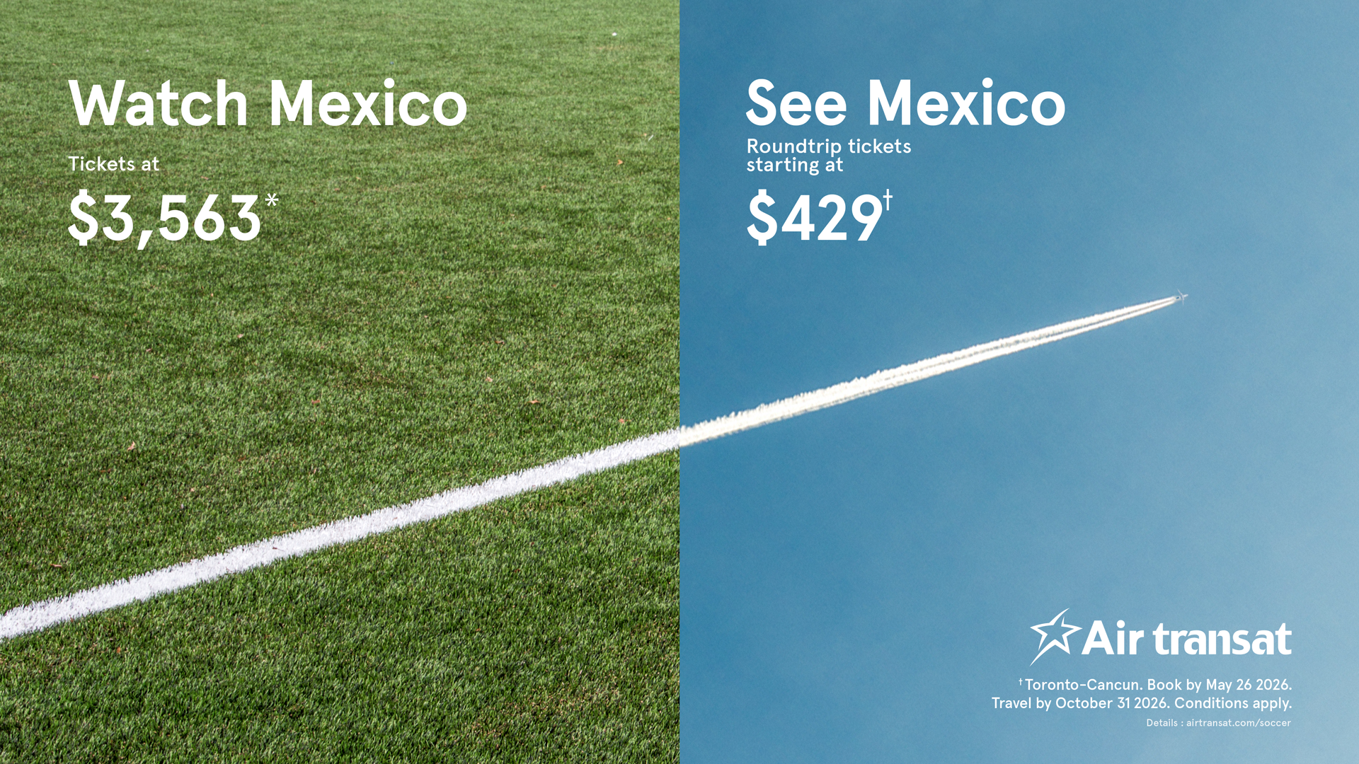 Air Transat Turns Soaring World Cup Match Ticket Prices Into Travel ...