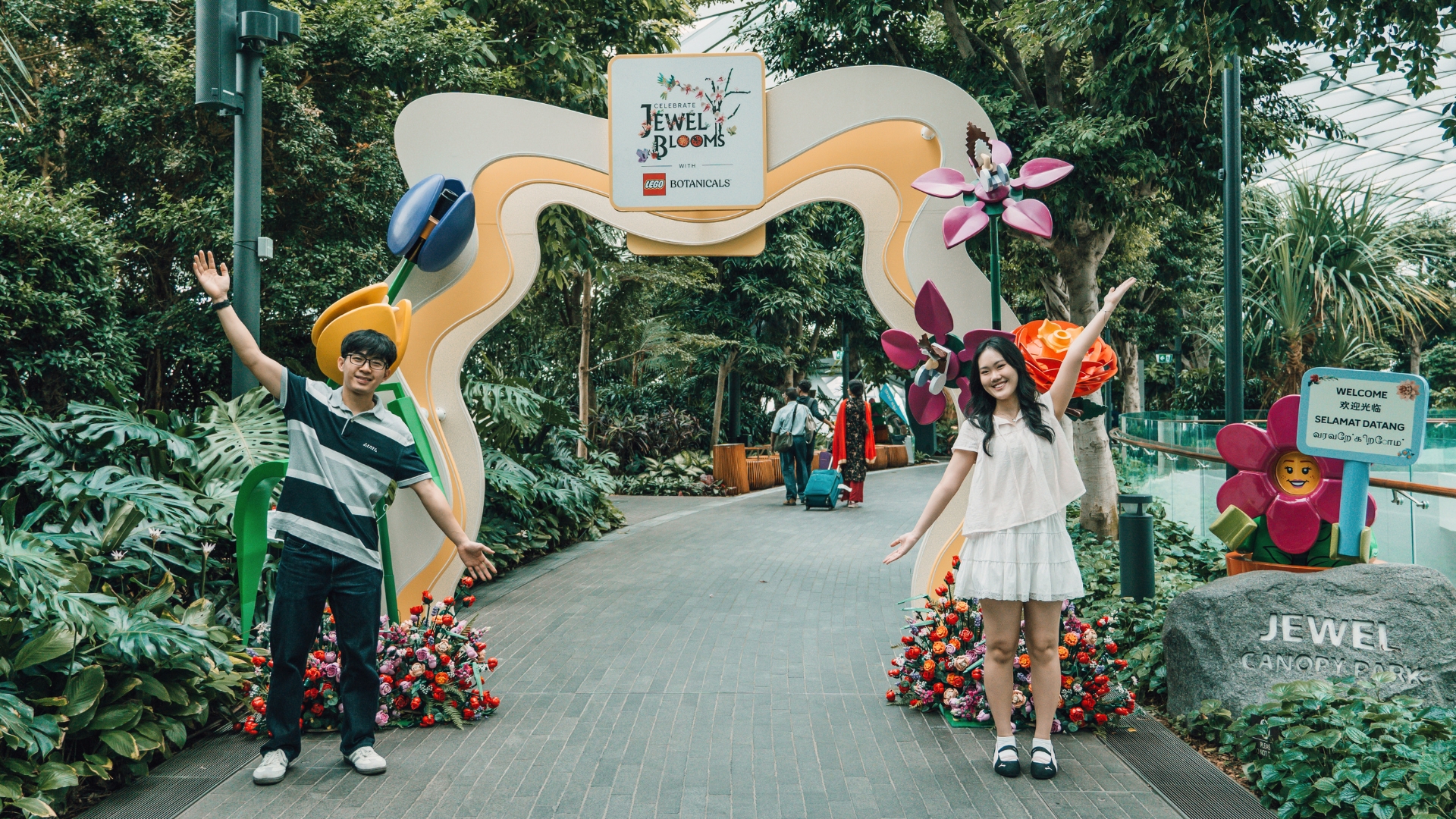 Floral LEGO World Takes Over Jewel Changi Airport | LBBOnline