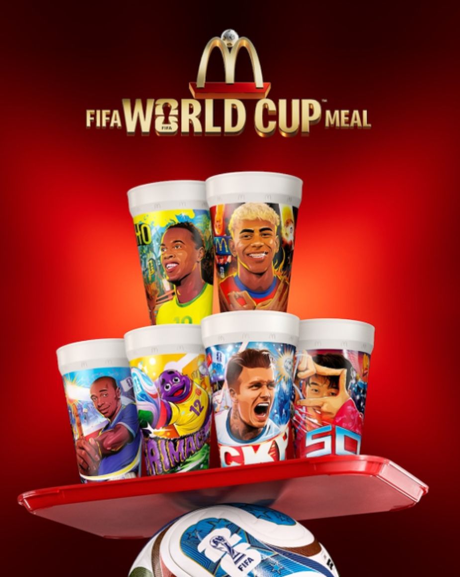 Football Legends Share Their McDonald's Orders in FIFA World Cup ...