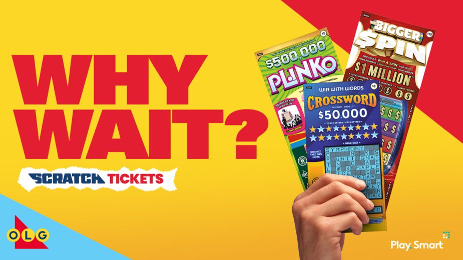 Ontarians Turn Waiting into Instant Excitement with OLG Scratch Tickets ...