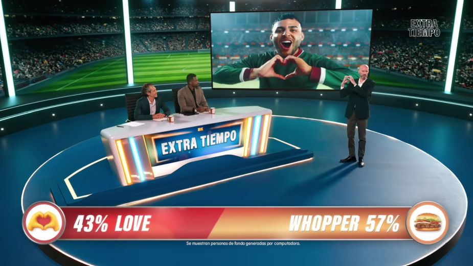 Burger King Turns Football Celebration into Whopper Debate | LBBOnline